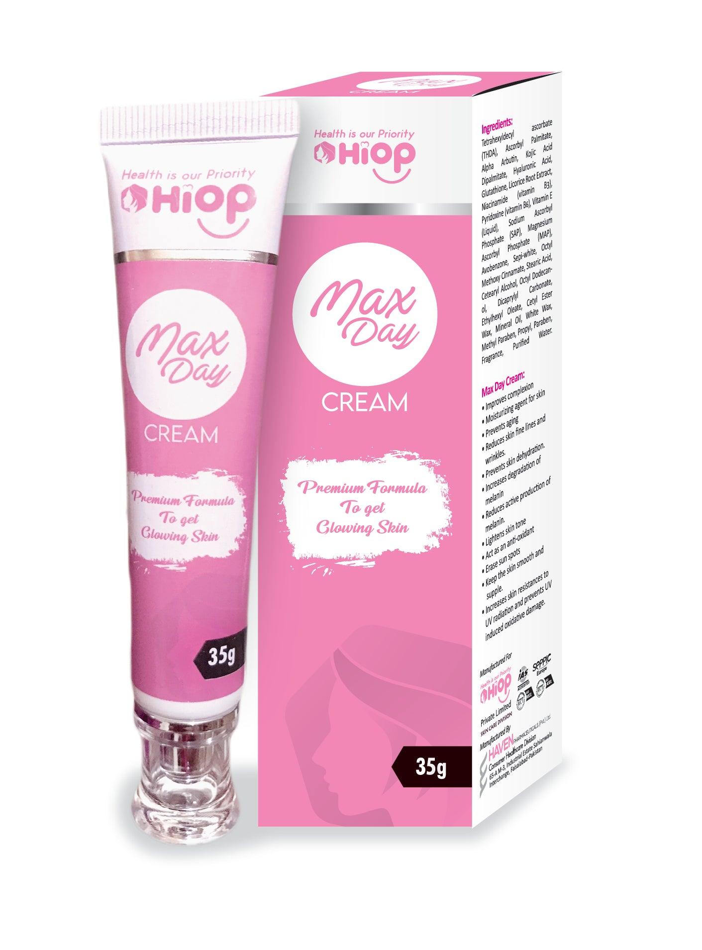 Max Day Anti-Melasma Cream – Hiop